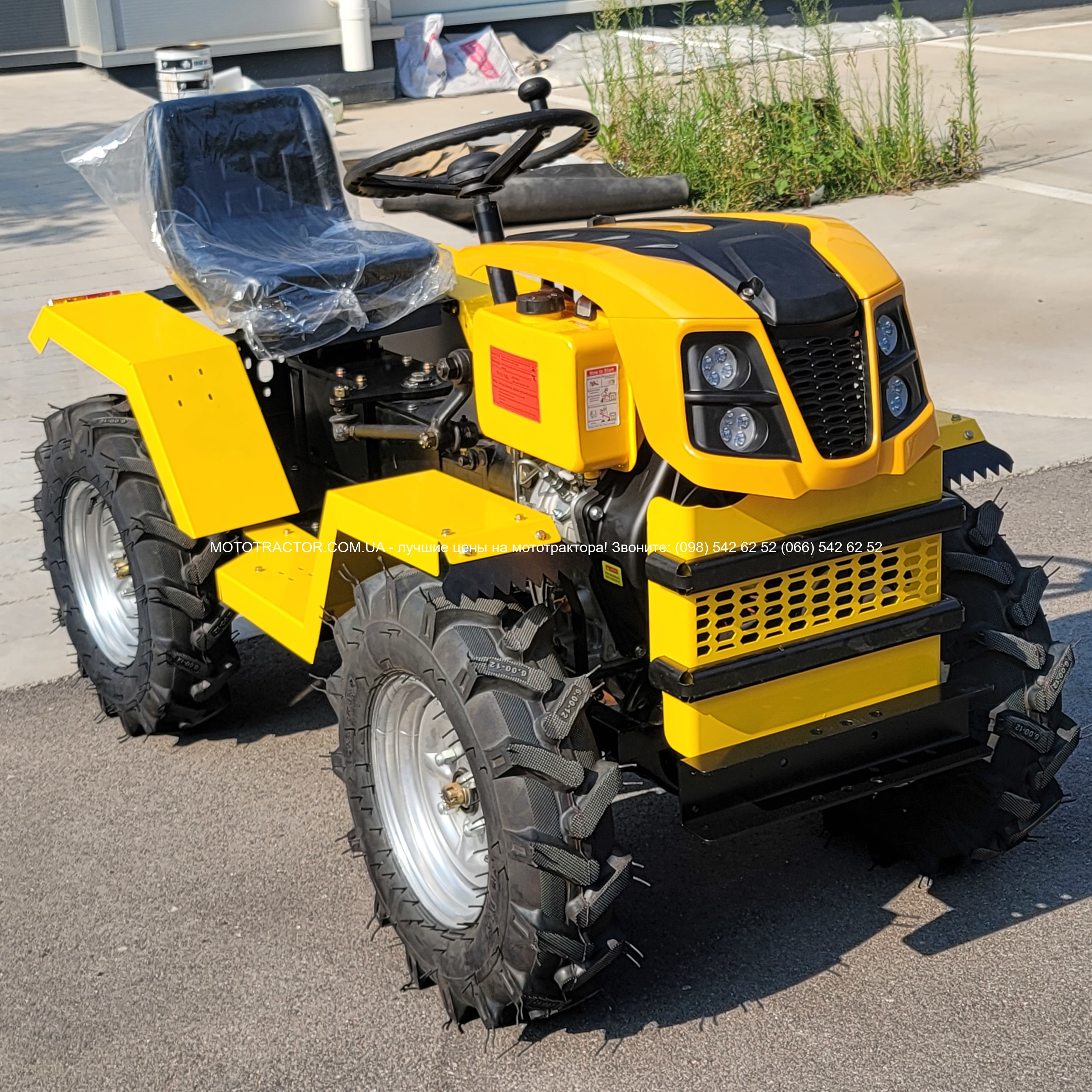 Минитрактор Агромеханика АМ-132DL - Бесплатная Доставка - Mototractor ...
